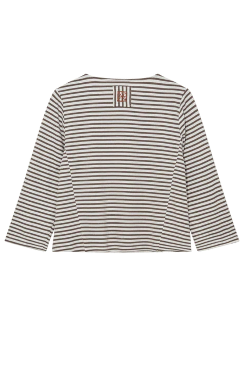 MOS MOSH STOCKIST AUSTRALIA Endless Stripe Tee - Bungee Cord – Smoke & Mirrors Boutique