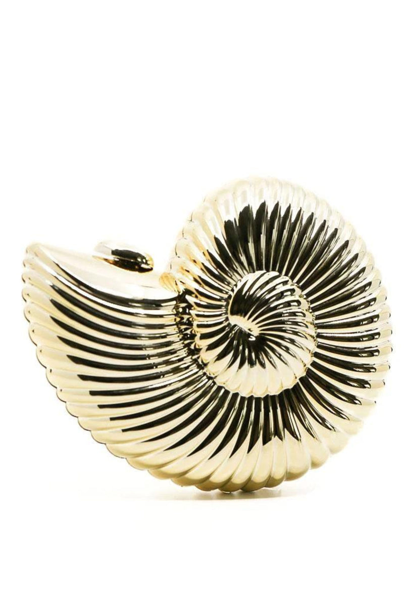 STATEMENT CLUTCHES Ariel Shell Clutch - Silver or Gold – Smoke ...