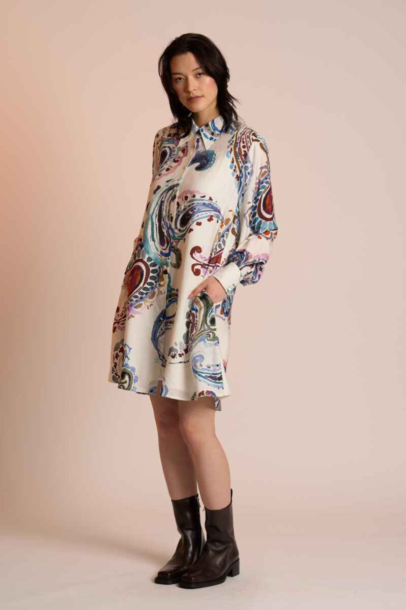 NERIS STOCKISTS Gaia Dress - Paisley – Smoke & Mirrors Boutique