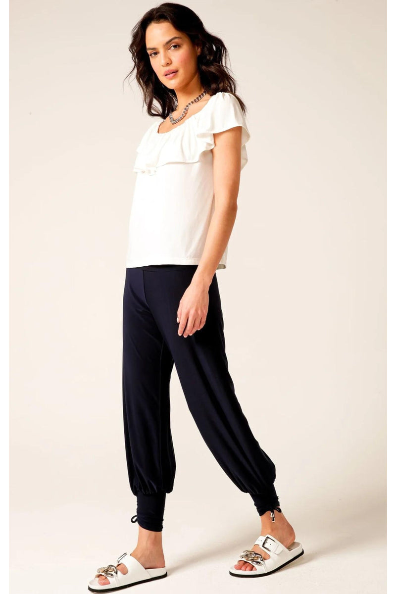 SACHA DRAKE STOCKIST Off the Shoulder Frill Top - Ivory – Smoke ...